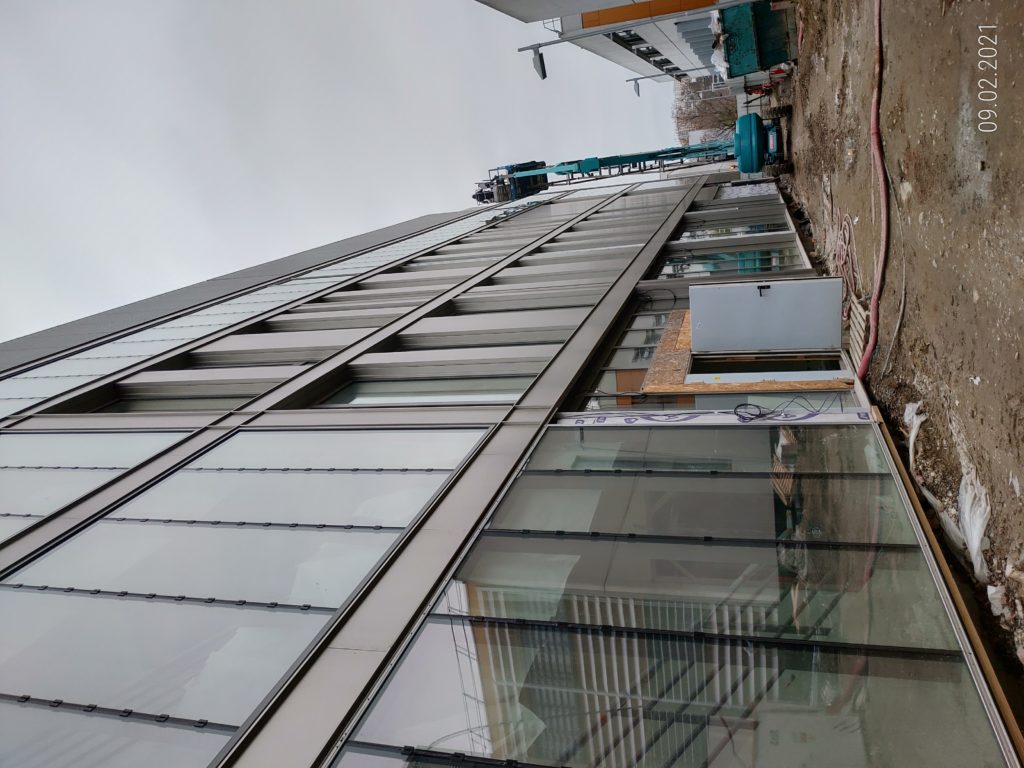 Construction du bâtiment de recherche M8 sur le site Monod de l’ENS ...